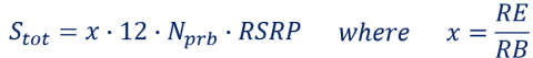 LTE RSRQ to SINR - CableFree